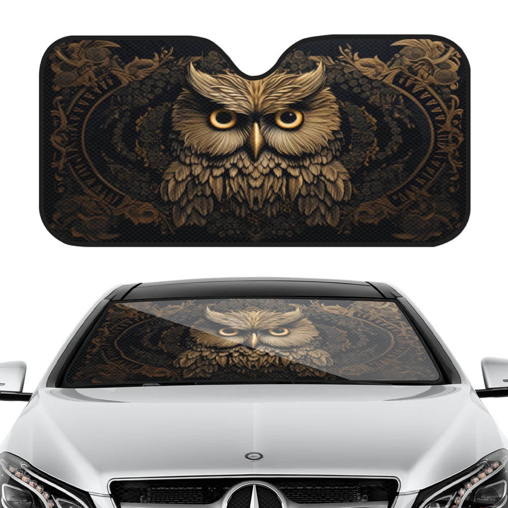 Car Windshield Sun Shade, 51x28 Inch UV Protection Sun Visor for Front ...