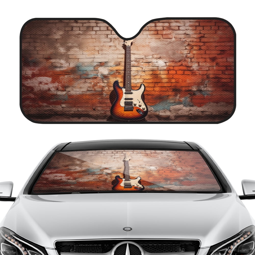 Car Windshield Sun Shade, 51x28 Inch UV Protection Sun Visor for Front ...