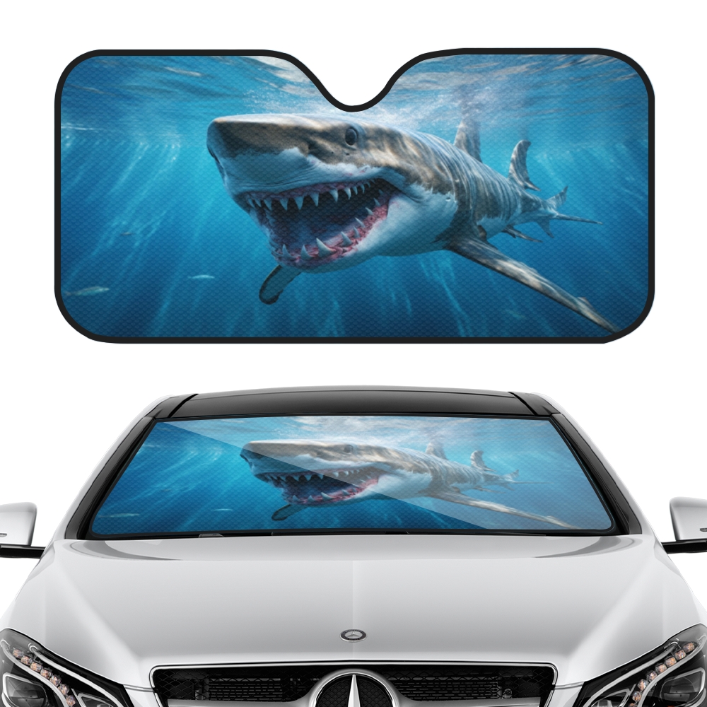 Car Windshield Sun Shade, 51x28 Inch UV Protection Sun Visor for Front ...