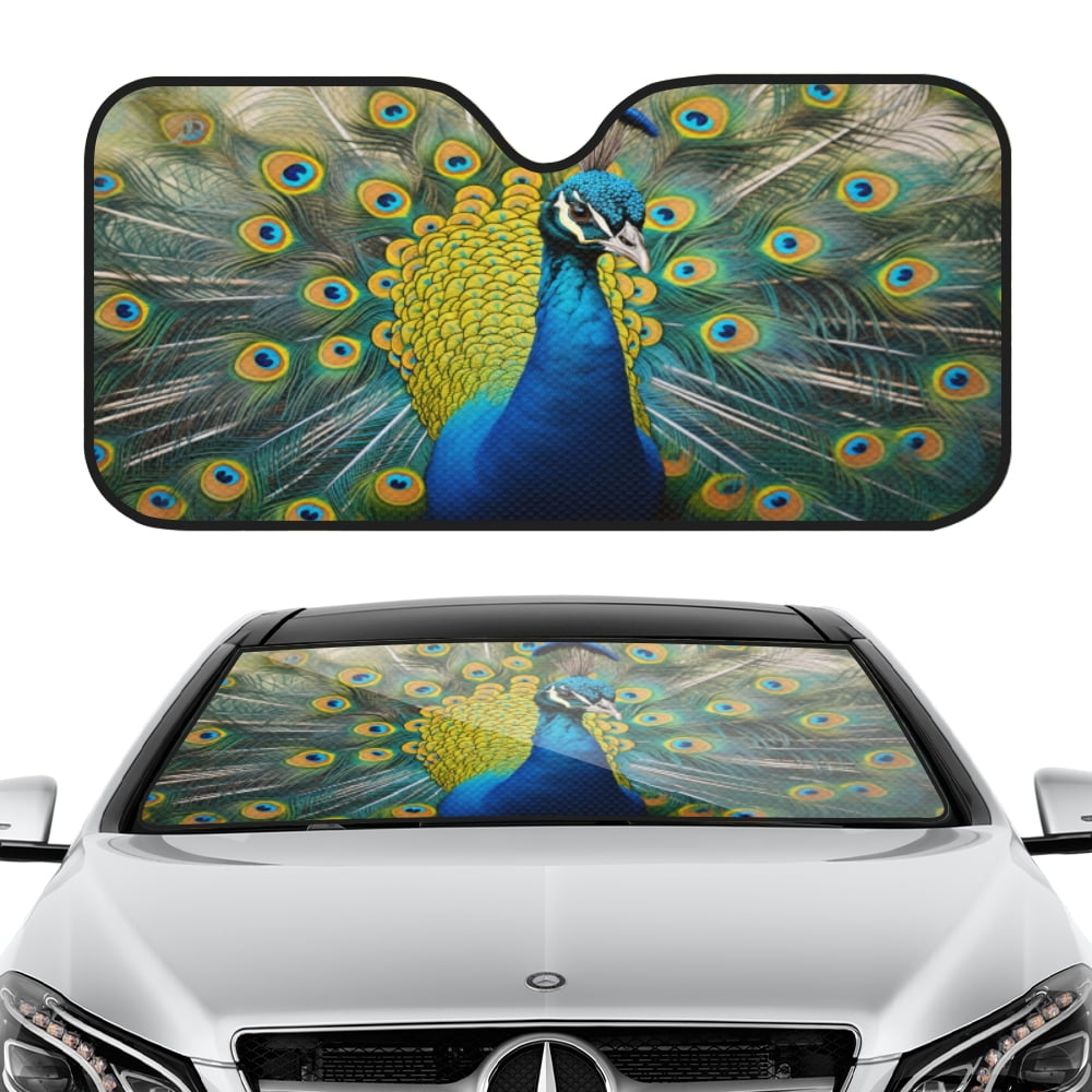 Car Windshield Sun Shade, 51x28 Inch UV Protection Sun Visor for Front ...