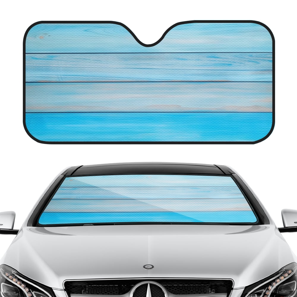 Car Windshield Sun Shade, 51x28 Inch UV Protection Sun Visor for Front ...
