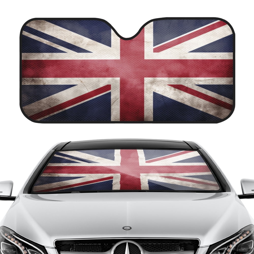 Car Windshield Sun Shade, 55x30 Inch UV Protection Sun Visor for Front ...