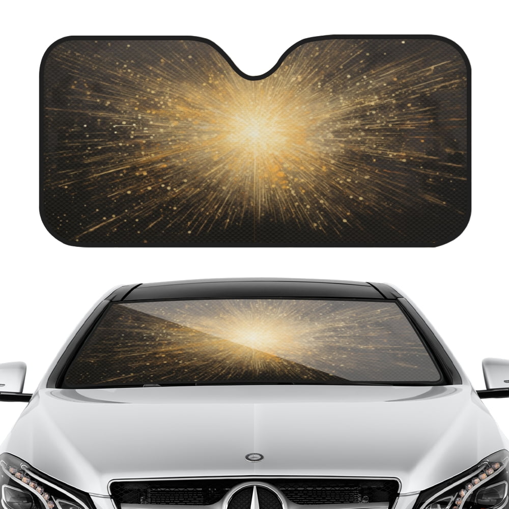 Car Windshield Sun Shade, 55x30 Inch UV Protection Sun Visor for Front ...