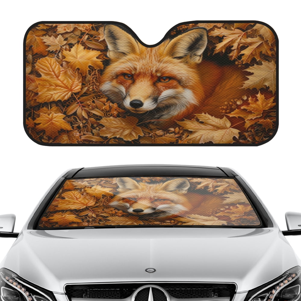 Car Windshield Sun Shade, 55x30 Inch UV Protection Sun Visor for Front ...