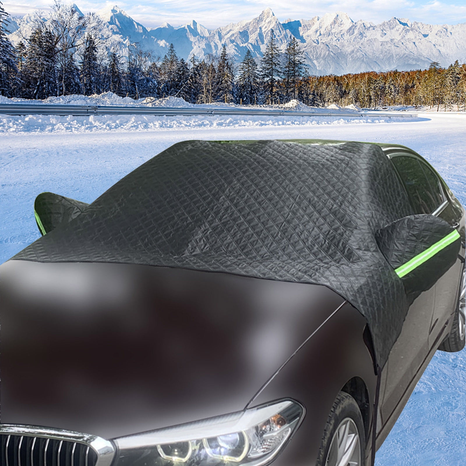 Car Windshield Sun Shade, Foldable Sunshade Protector, Summer Heat/Snow ...