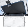 Witem 2026 Car Windshield Sun Shade, Blocks 100% Sunlight & Reduces ...