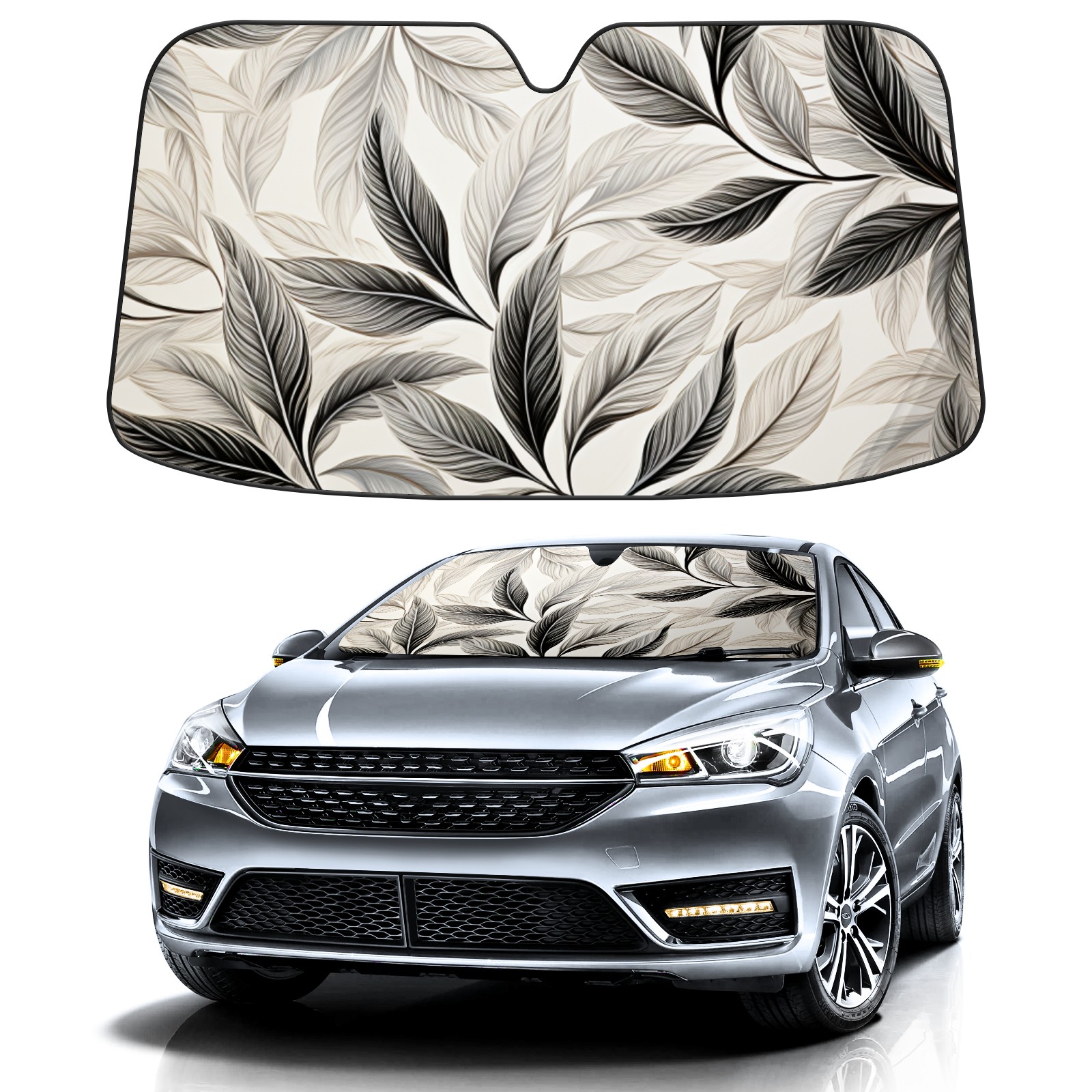 Car Windshield Sun Shade For Front Window Foldable Vehicle Windshield ...