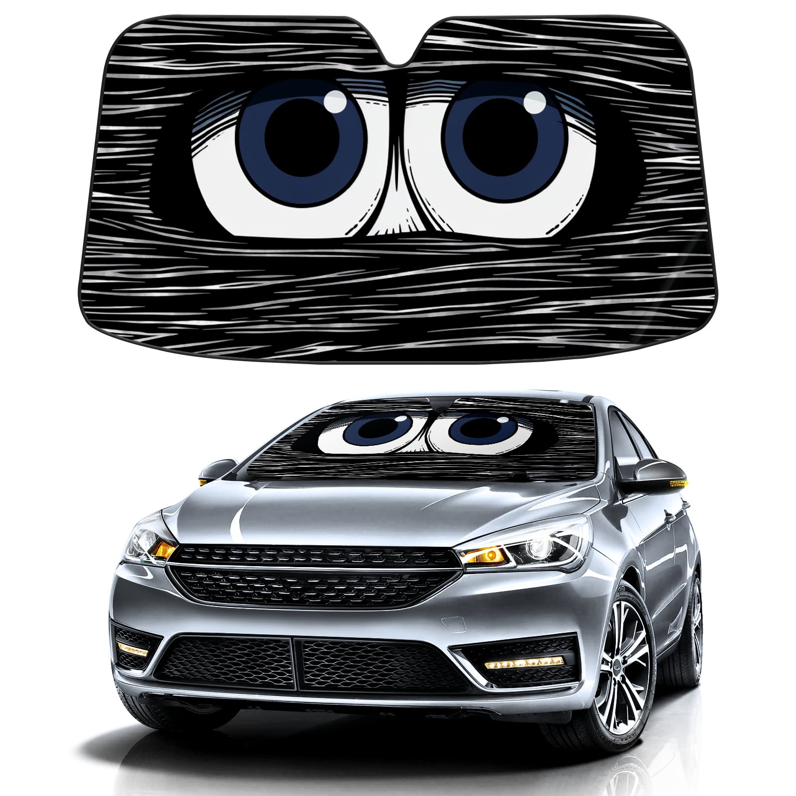 Car Windshield Sun Shade For Front Window Foldable Vehicle Windshield ...