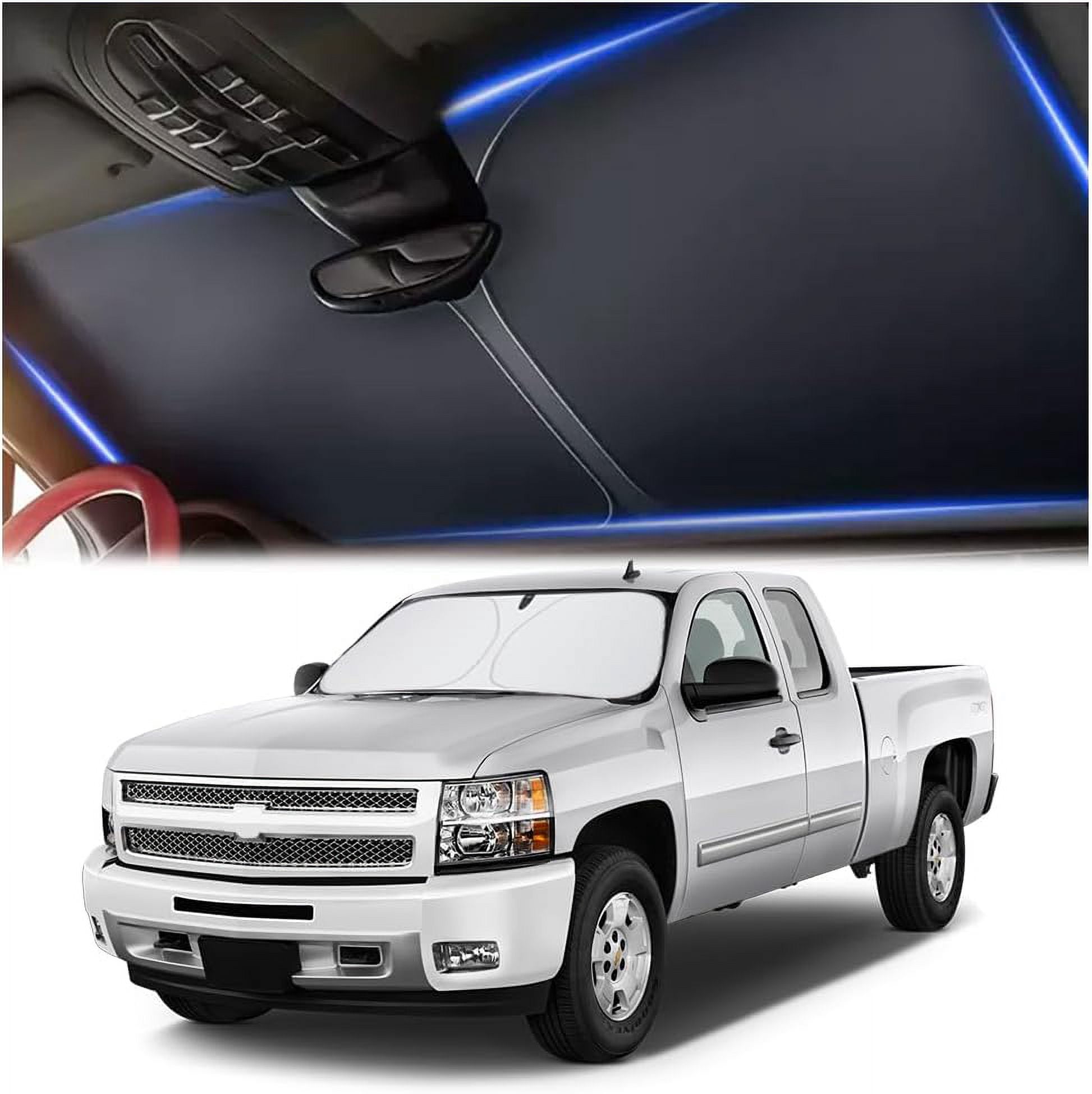Car Windshield Sun Shade, Reflector Sunshade Offers Ultimate Protection ...