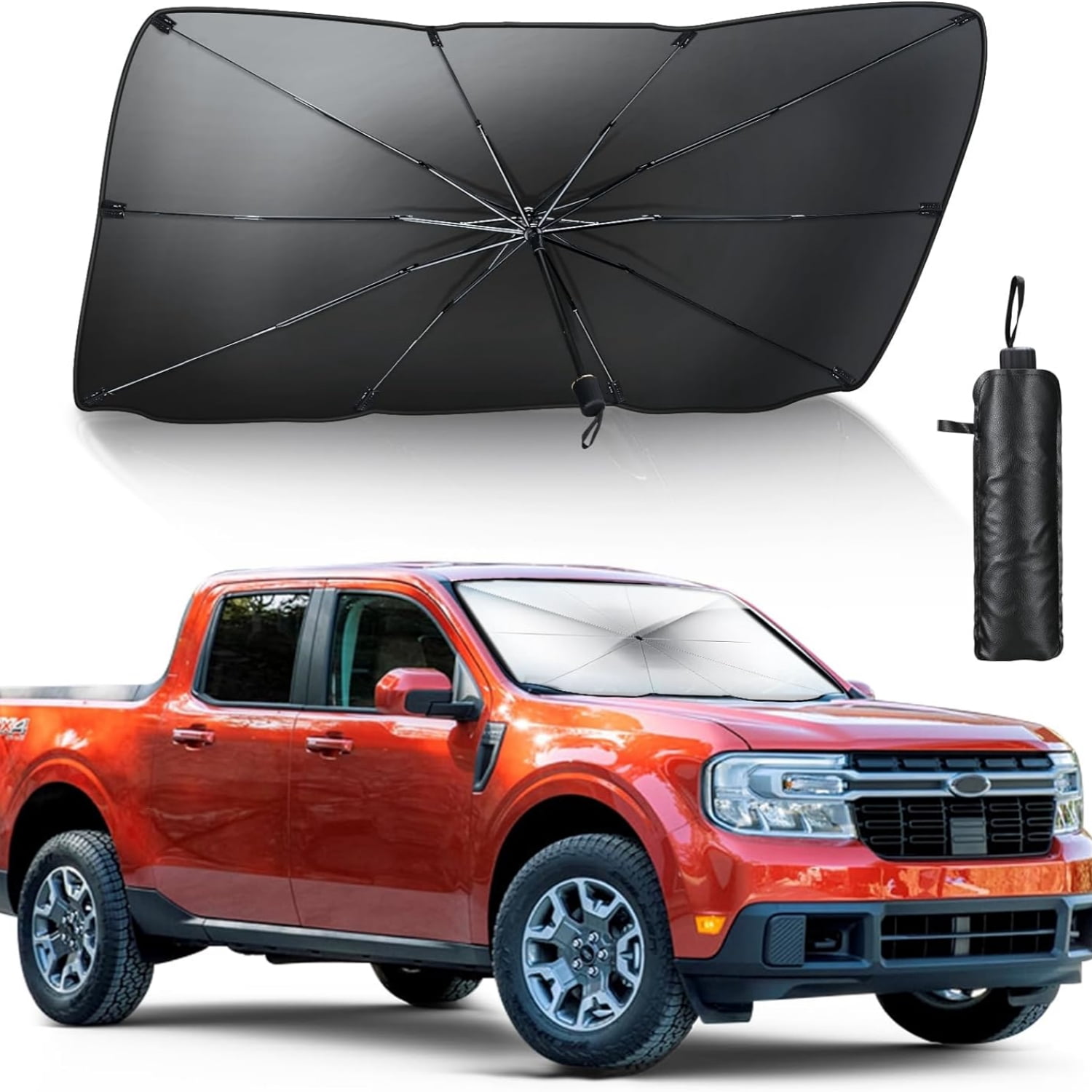 Car Windshield Sun Shade Umbrella, Sun Shield Sunshade for Front Window ...
