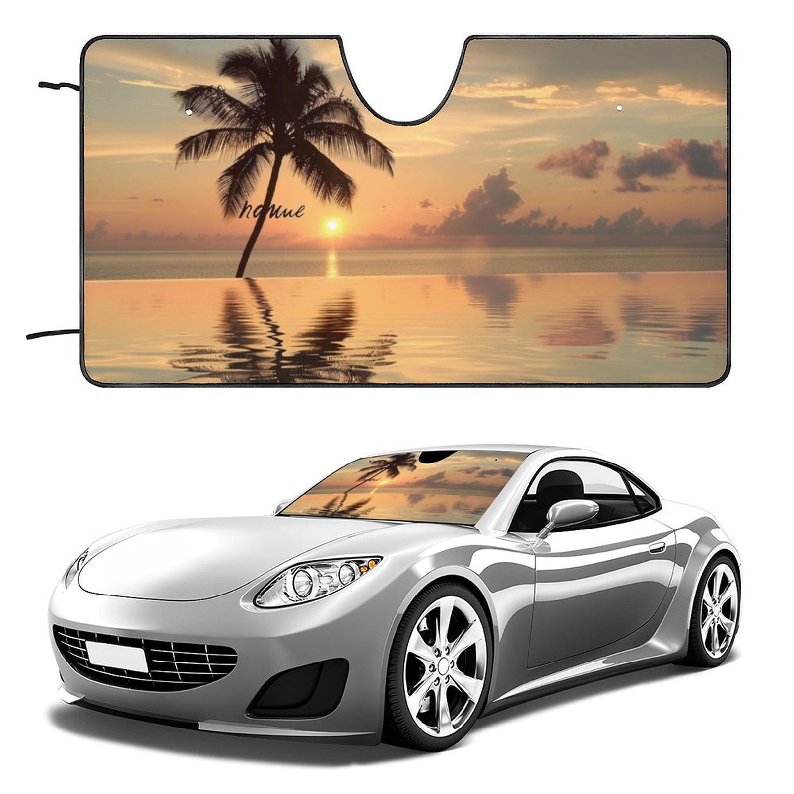 Car Windshield Sun Shades, Car Sun Shade for Front Window for Car SUV ...
