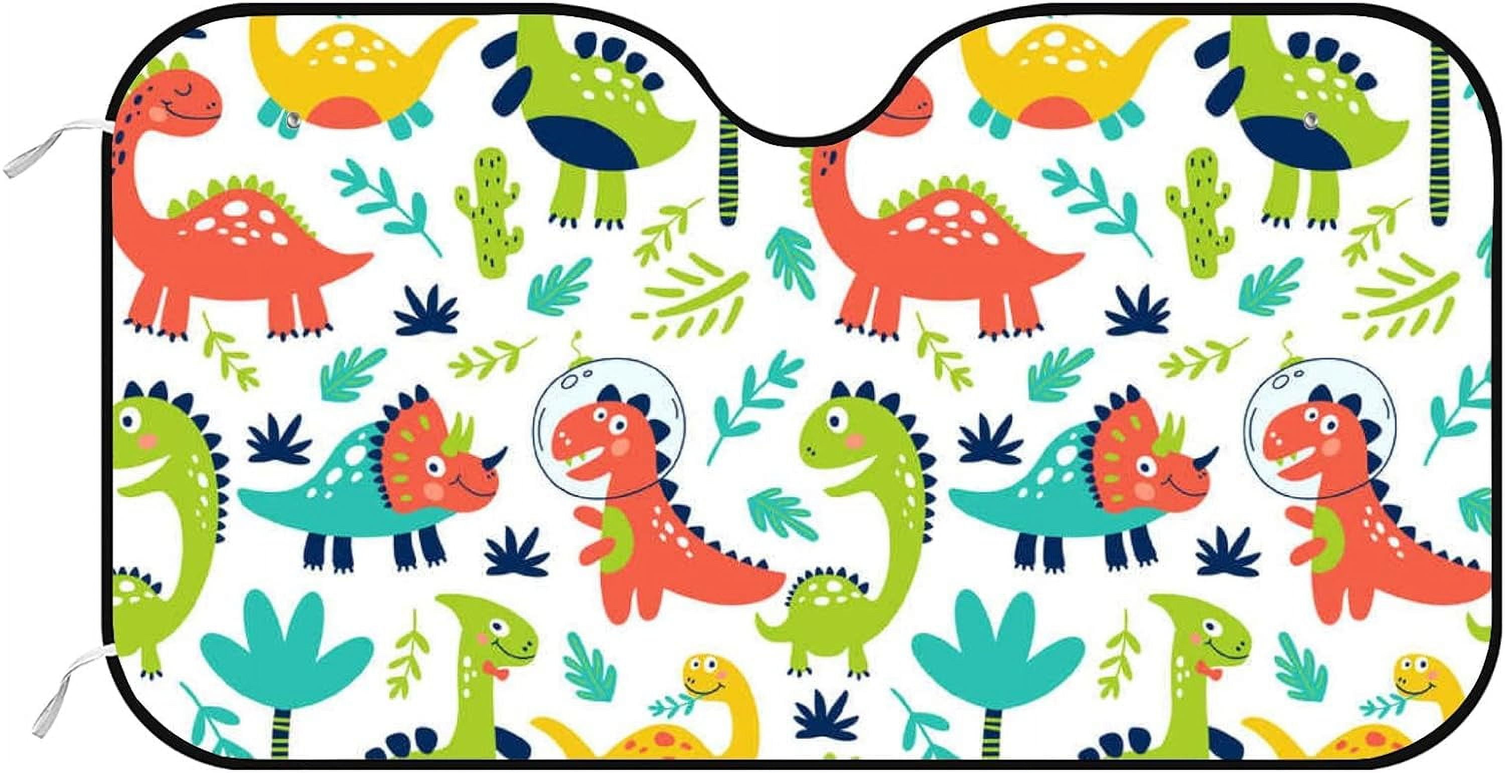 Car Windshield Sunshade Blocks Sun Visor Protector Seamless Cute ...