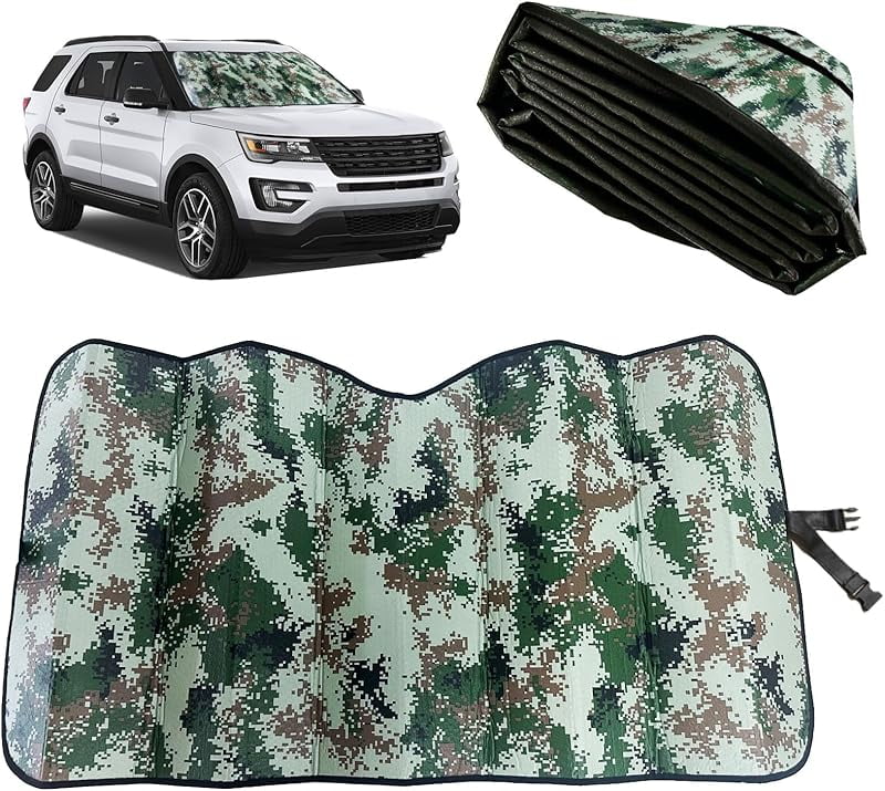 Car Windshield Sunshade-Thicken 5-Layer Bubble Block Heat and Sun UV ...