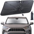 Car Windshield Sunshade Umbrella - Foldable Car Windshield Sun Shade ...
