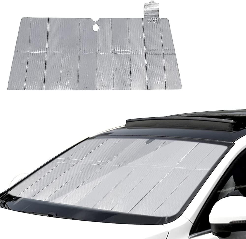 Car Windshield Sunshade, Windscreen Reflective Sunshade Portable ...