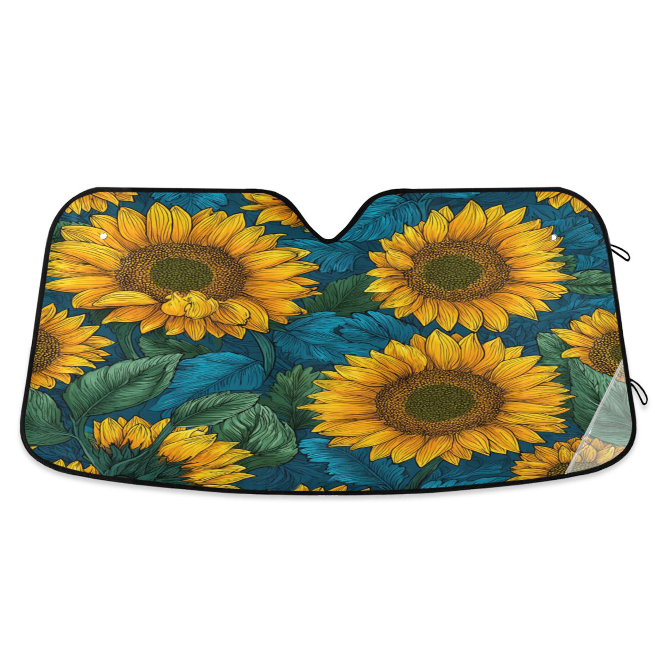Car Windshield Sunshades Foldable UV Rays Sun Visor Protector Keep Your ...