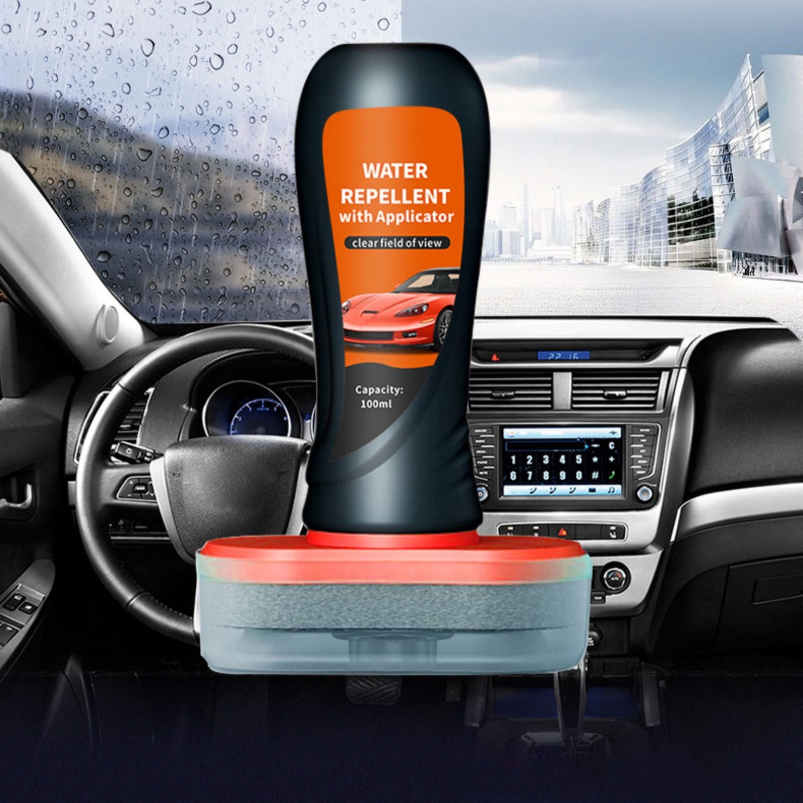 Car Windshield Water Repellent Rainproof Hydrophobic Coating for Clear ...