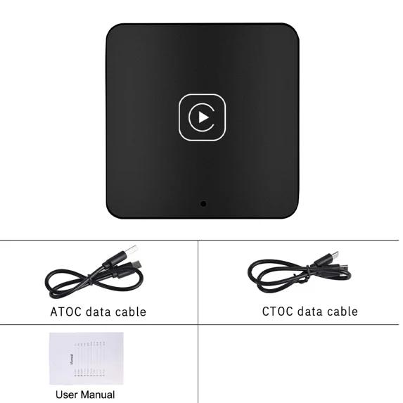 Car Wired CarPlay To Wireless CarPlay External Module Mobile Internet ...