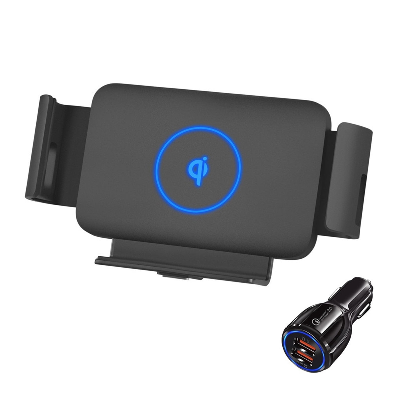 Car Wireless Charger Fold Screen 15W Fast Phone Charger Holder For ...