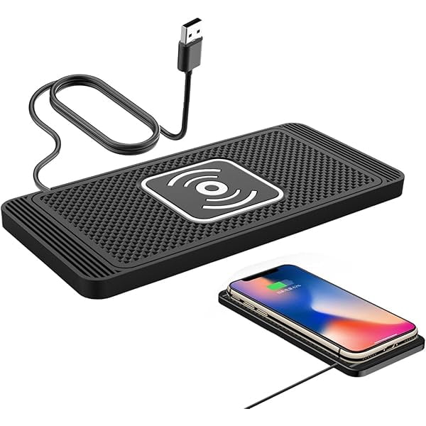 Car Wireless Charger Pad - Wireless Charging Pad for Car - 15W Magnetic ...