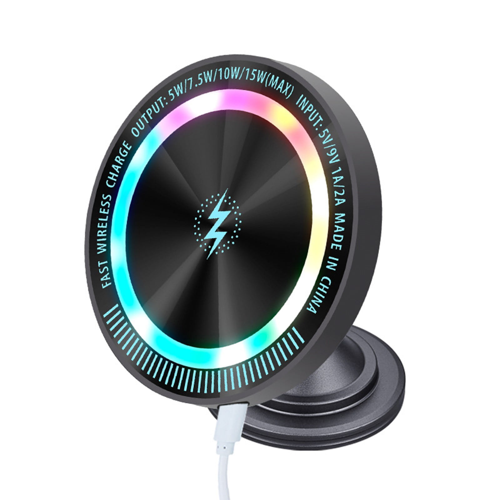 Car Wireless Magnetic Charger Automatic Open and Close 15W Fast ...