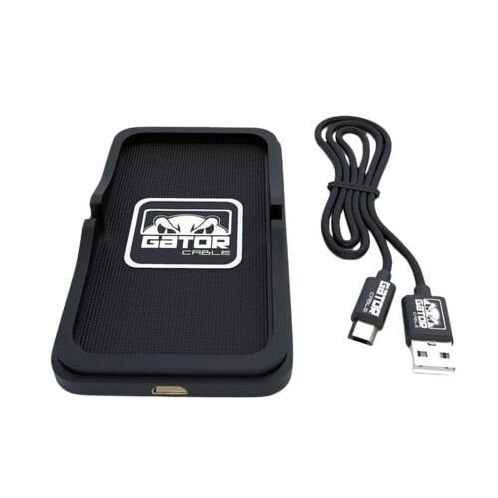 Car Wireless Phone Charger Pad Fast Charge Mat 10W for iPhone Samsung ...
