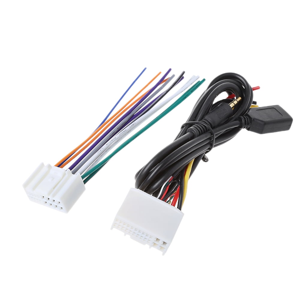 Car Wiring Harness Adapter Car Stereo Radio Power Connector Compatible ...