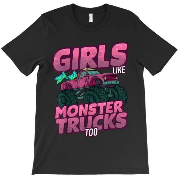 Car Woman Driver Mother Funny Monster Truck Women's Graphic T10479 ...