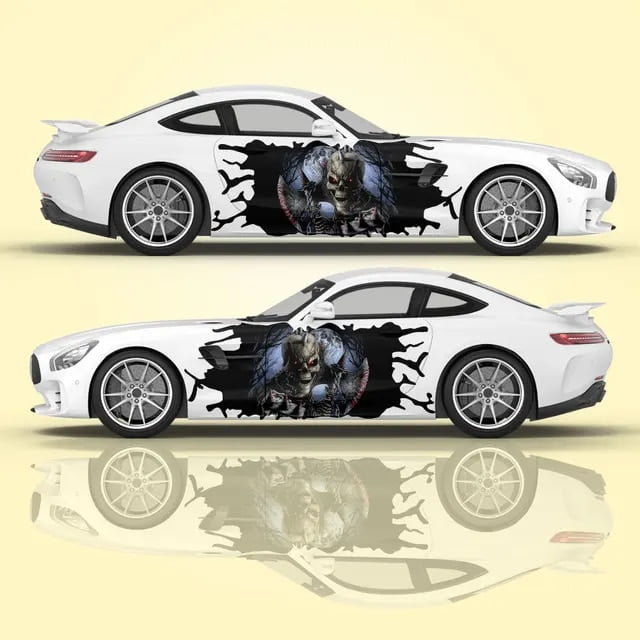Car Wrap Cast Vinyl Wrap Size Sticker Decals High Quality Large Vehicle ...