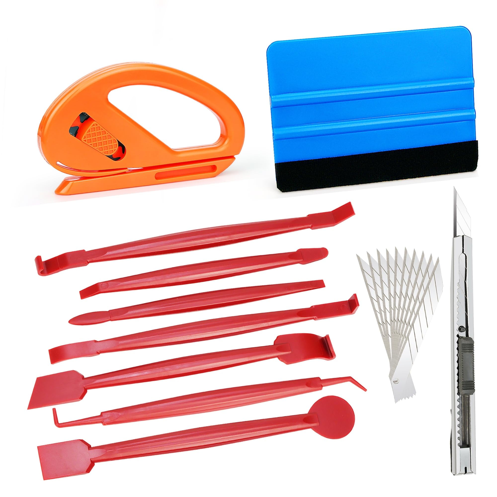 Car Wrapping Vinyl Tool MMF7 Kit Window Film Tint Tools Set with Car ...