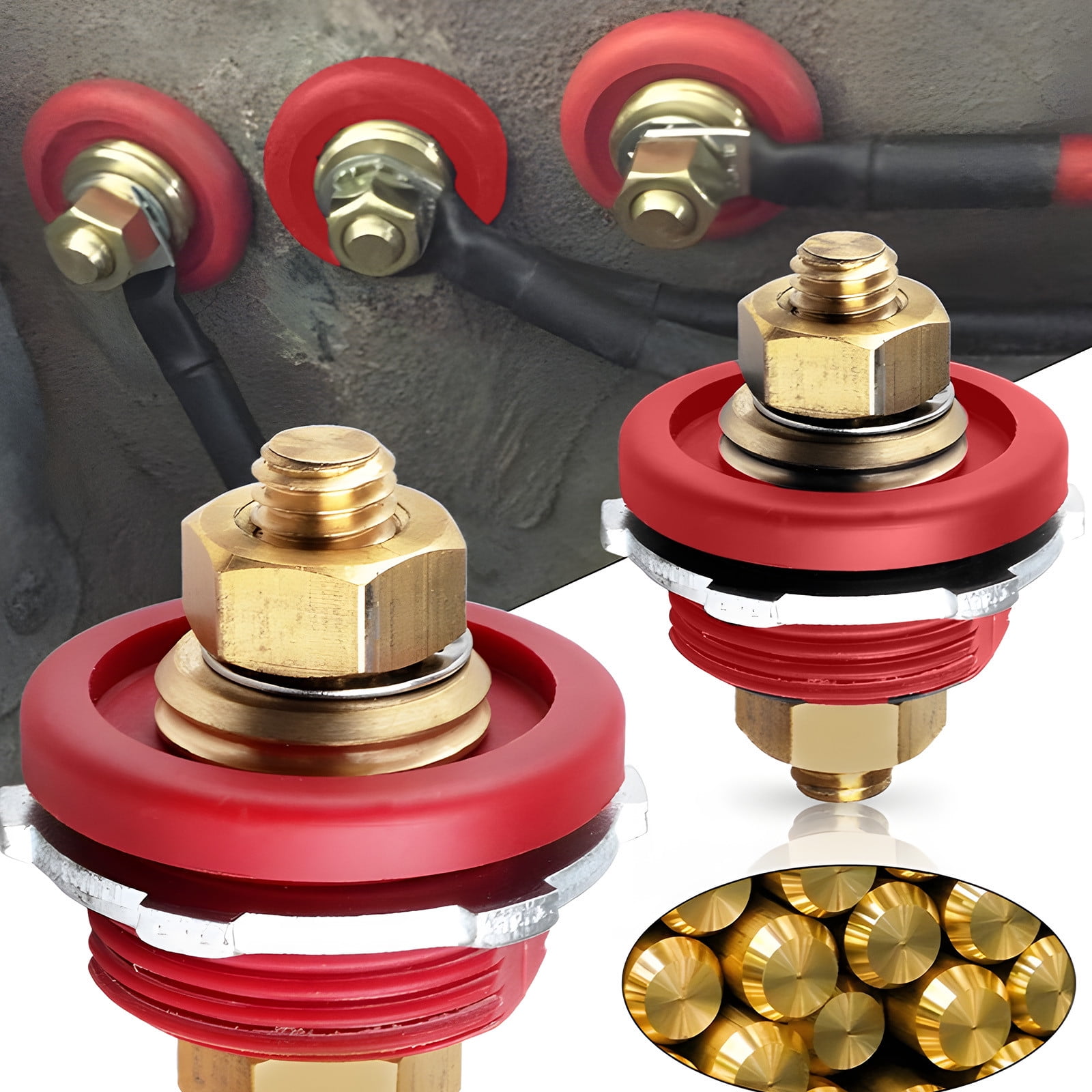 Car Yacht Charging Pile Screw Terminal, High Current Battery Column, 3 ...