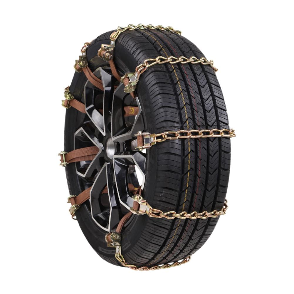 Car and Truck Wheel Tire Snow Anti-skid Chains for SUVs in Winter, Made ...