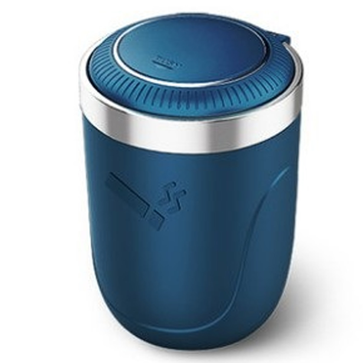 Car ashtray, car trash can with lid and LED lights, built-in button ...