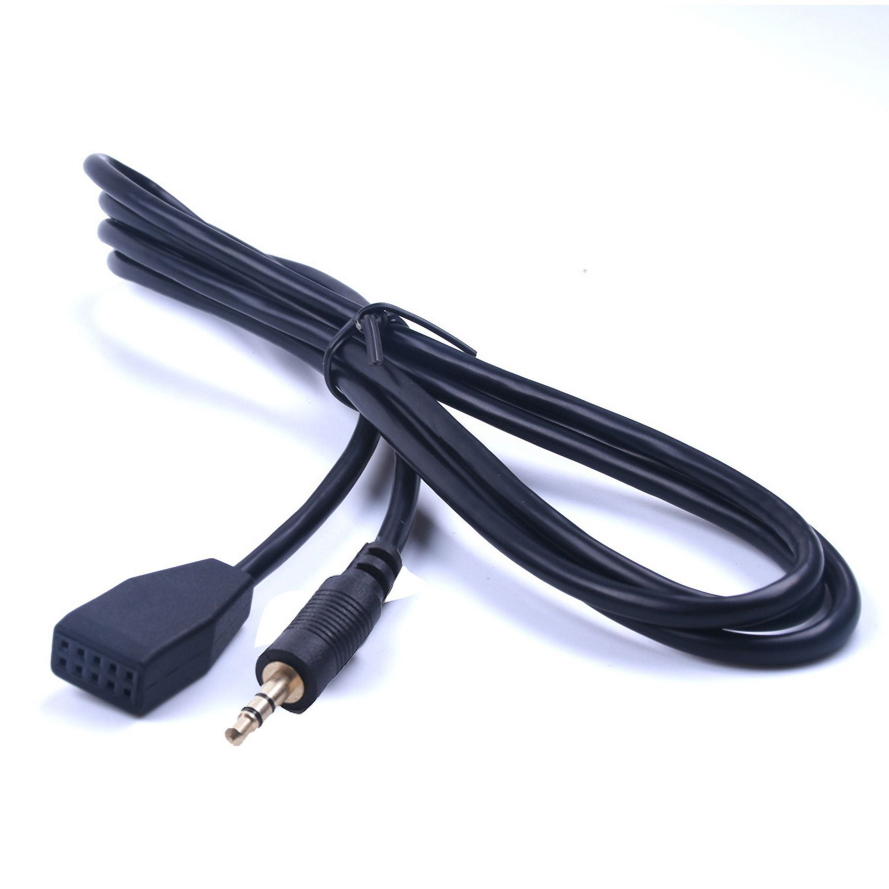 Car auxiliary input cable CD changer cable adapter 3.5mm male socket ...
