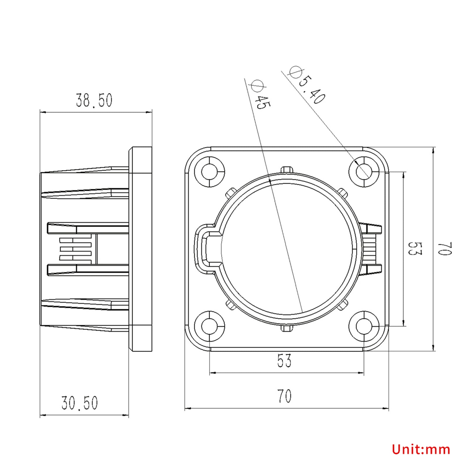Car bracket,Dsfen J1772 Vehicle Car Wall-mount Socket Dock Vehicle Car ...