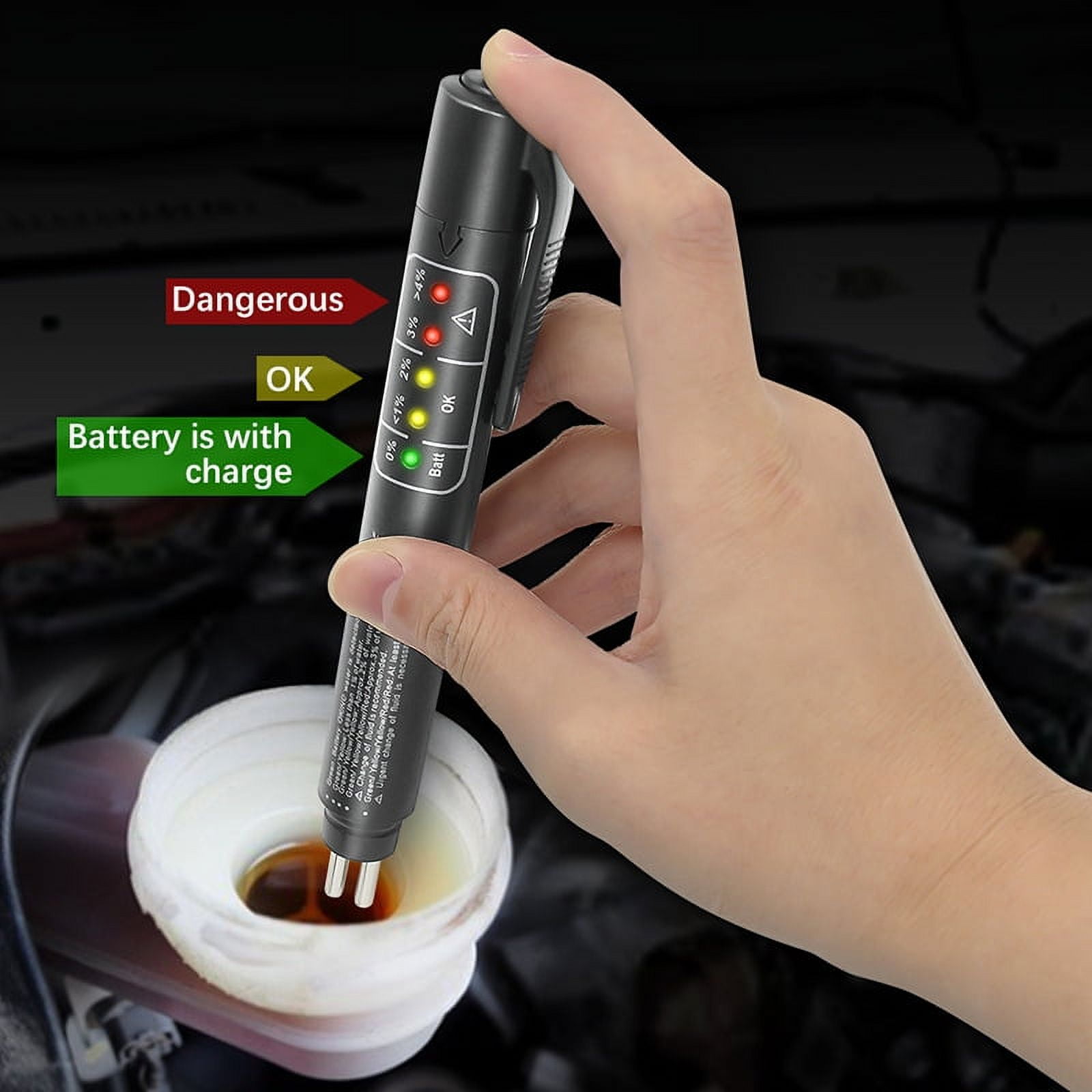 Car brake fluid testing pen Brake fluid moisture tester Brake Fluid ...