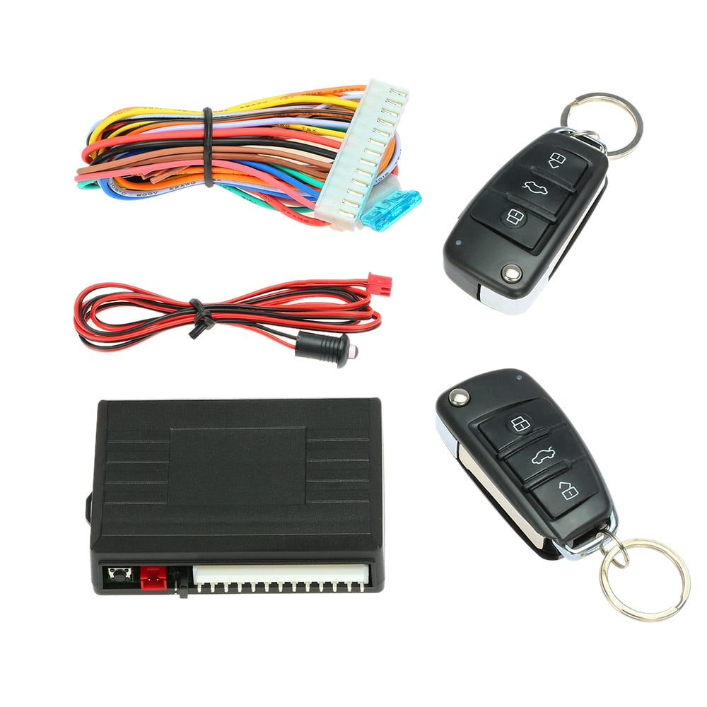 Car central lock,Style Keyless With Button Door Lock Remote Kit With ...