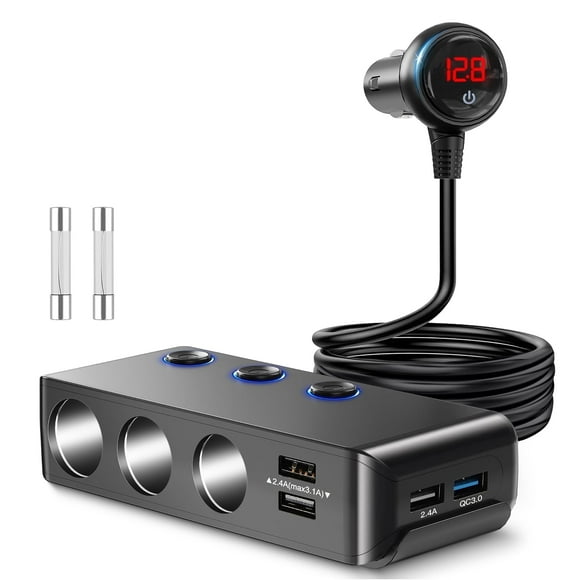 Cigarette Lighter Adapters in Other Interior Car Accessories - Walmart.com