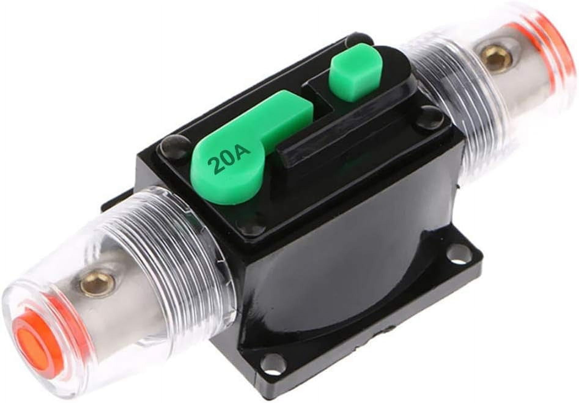 Car fuse circuit breaker DC 12V automatic fuse switch fuse holder ...