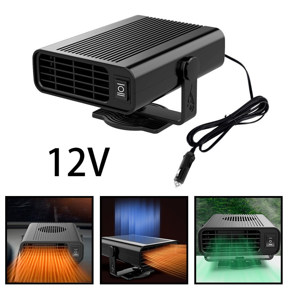 Car heater and cooling dual purpose window-glass defogging and ...