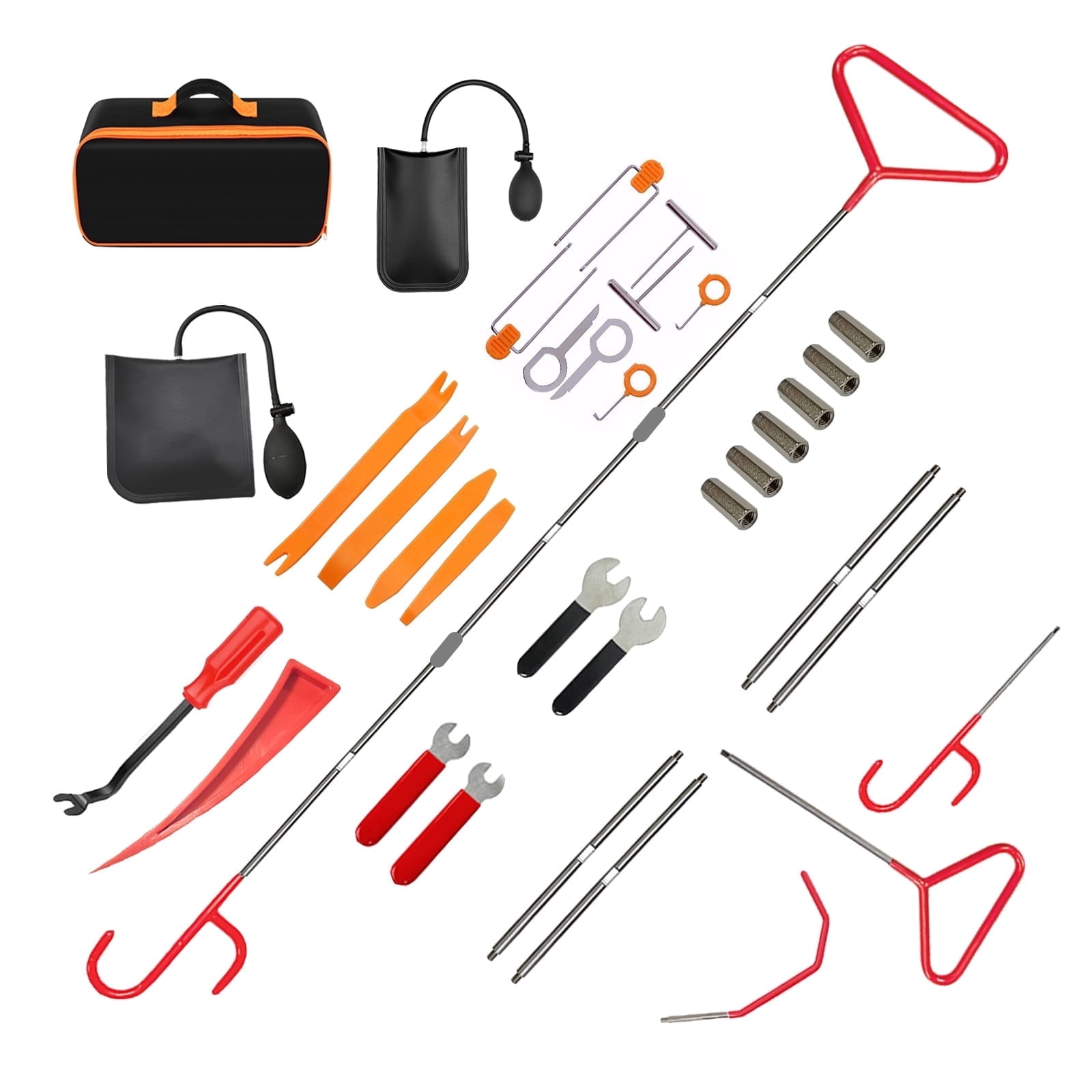 Vehookin Lock Opening Tool Set Car Door Unlocking Tool Set Stainless ...