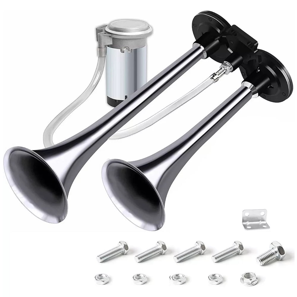 Car horn,Compressor Car Marine Car Marine Boat 150db Dual Air V With ...