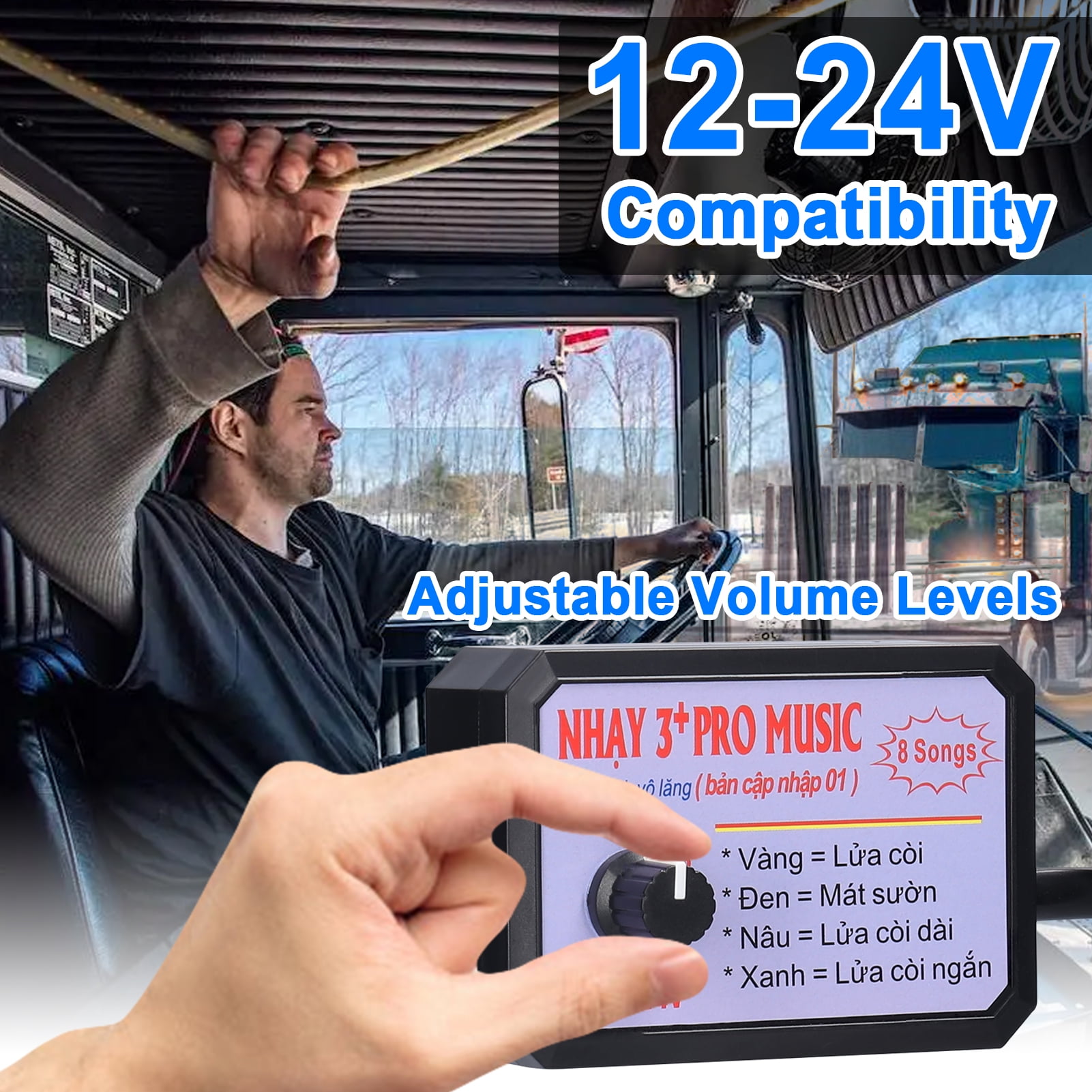 Car horn controller,Unit With 8 Car Sound Unit Sound 12-24v Car Hxber ...