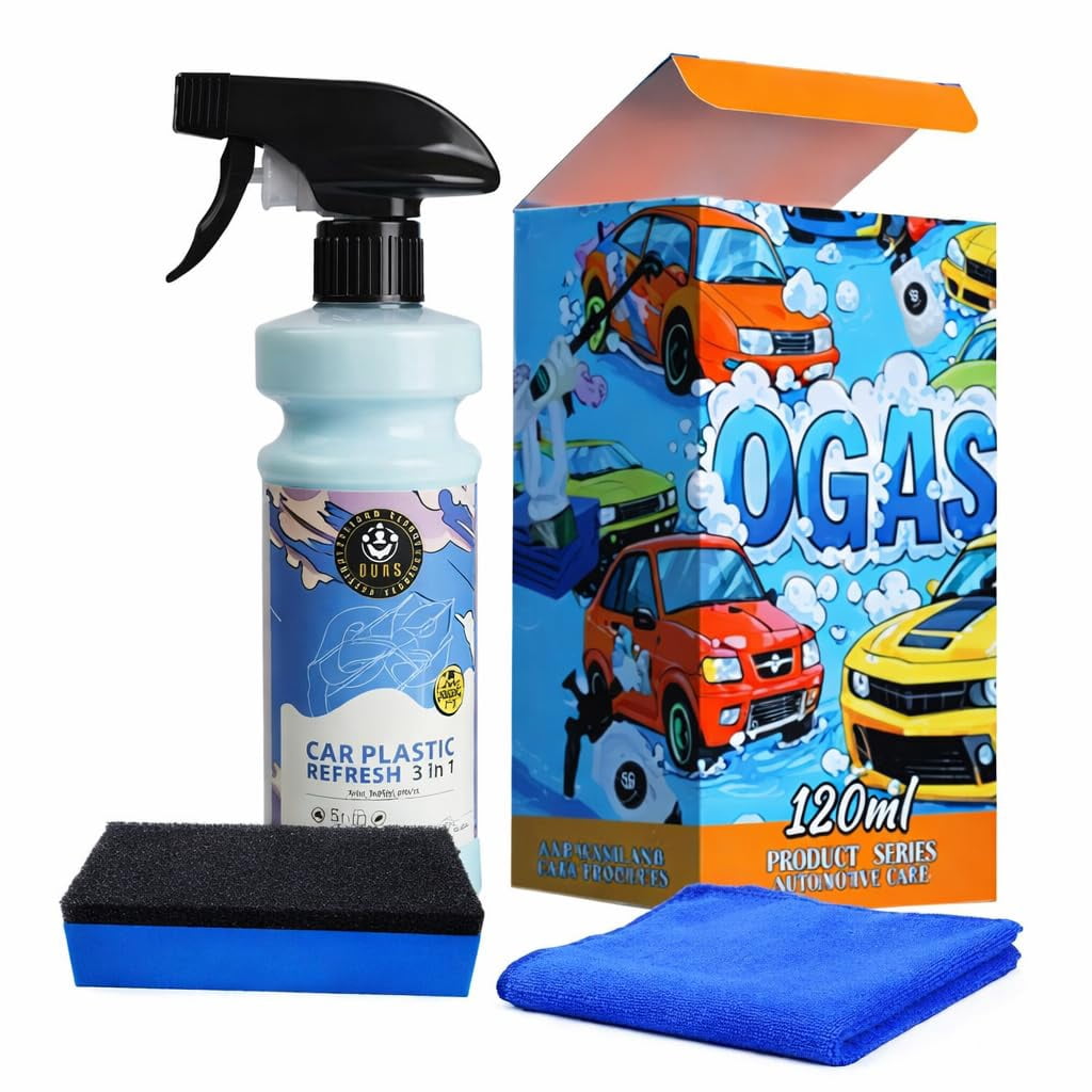 Car interior and exterior plastic repair agent, 3-in-1 nano coating ...