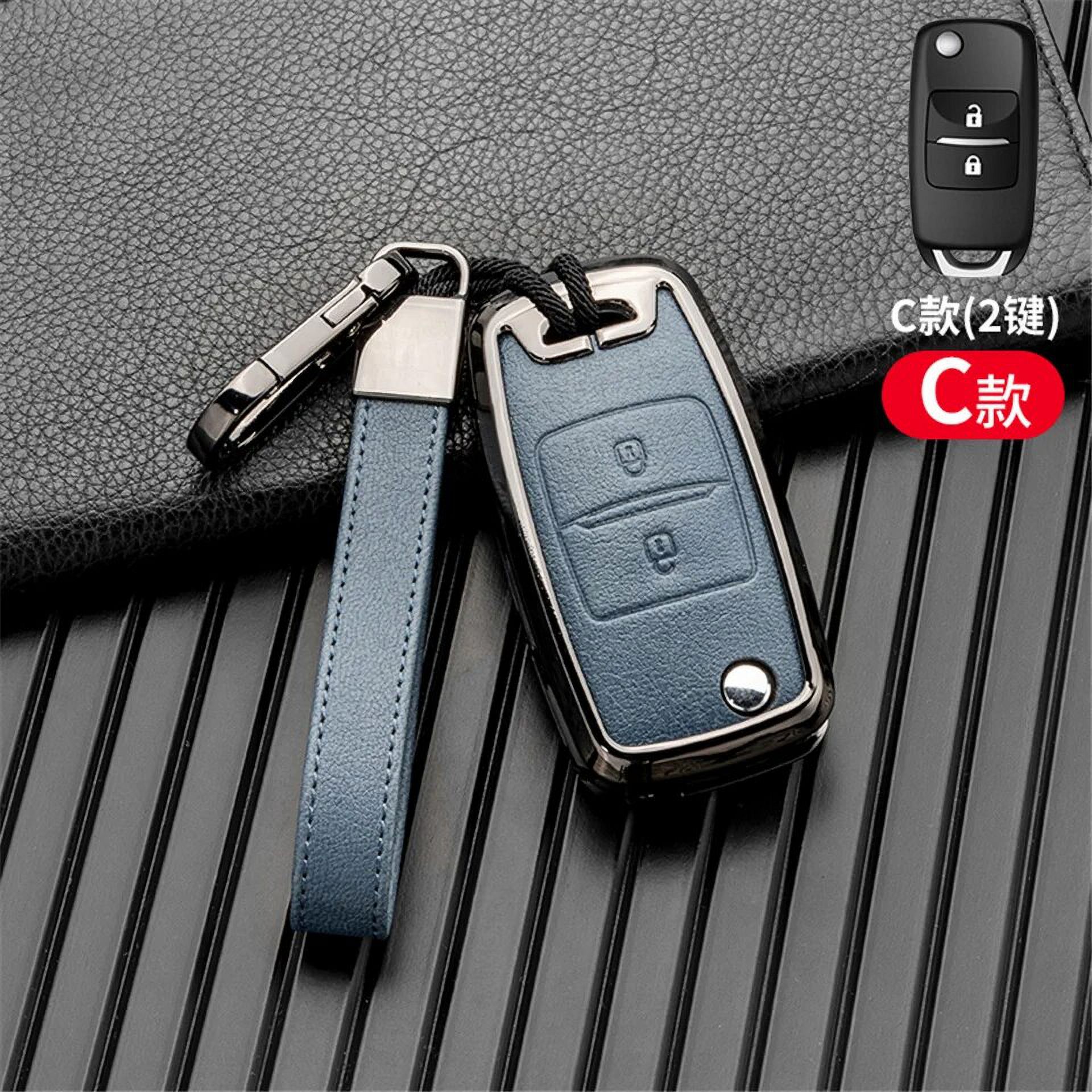 Car key cover case skin holder set protector fob for Changan CS75 EADO ...