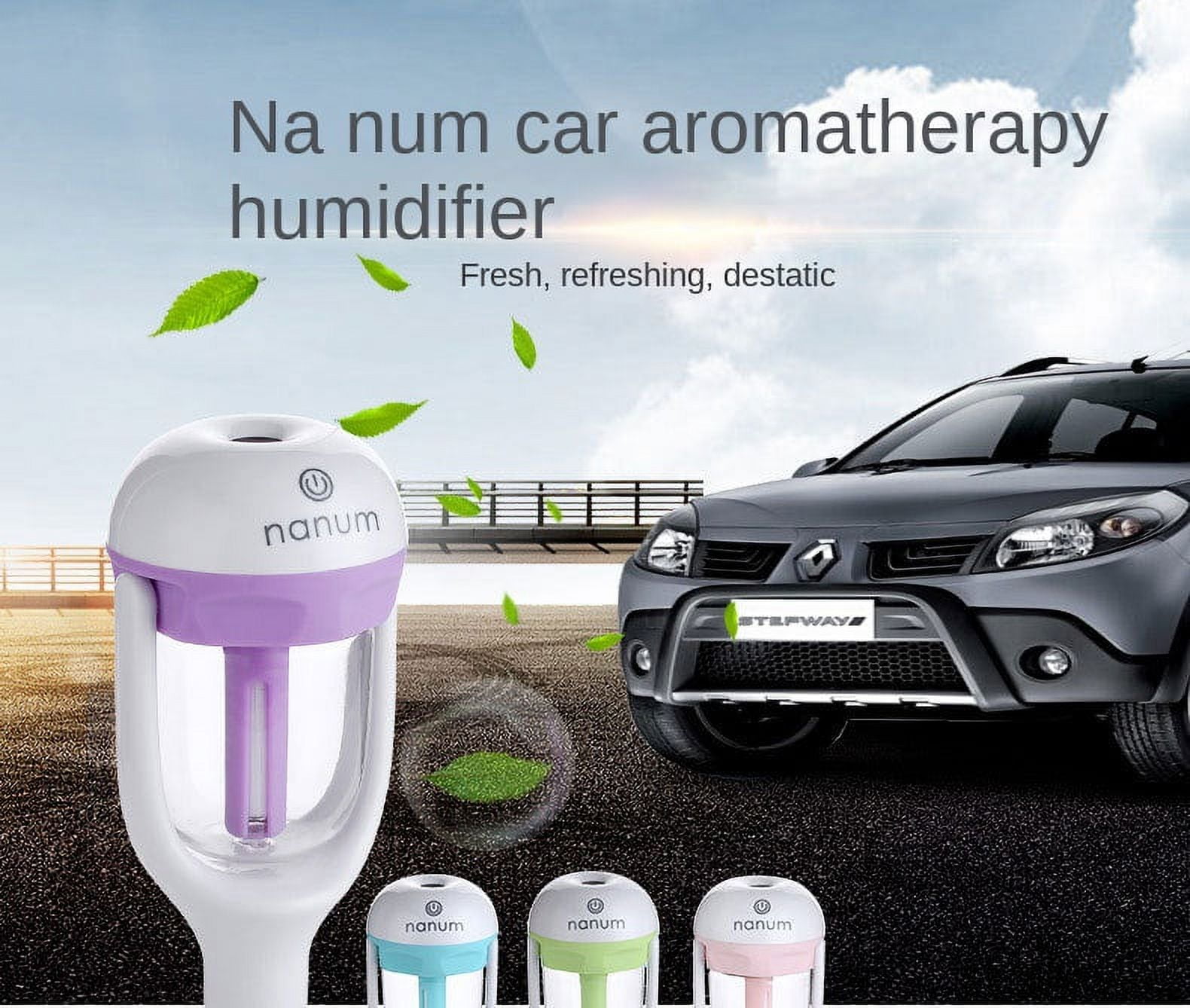 Car mini Aromatherapy humidifier Air humidifier Car charger In-line car ...