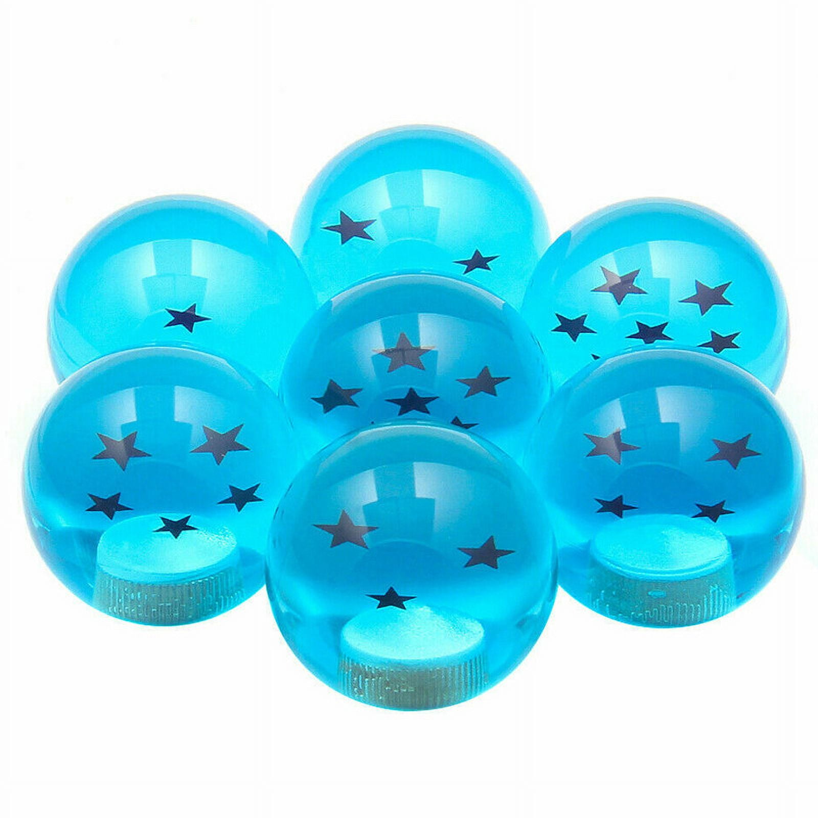 Car modification blue ball gear head star manual gear lever wave stick ...