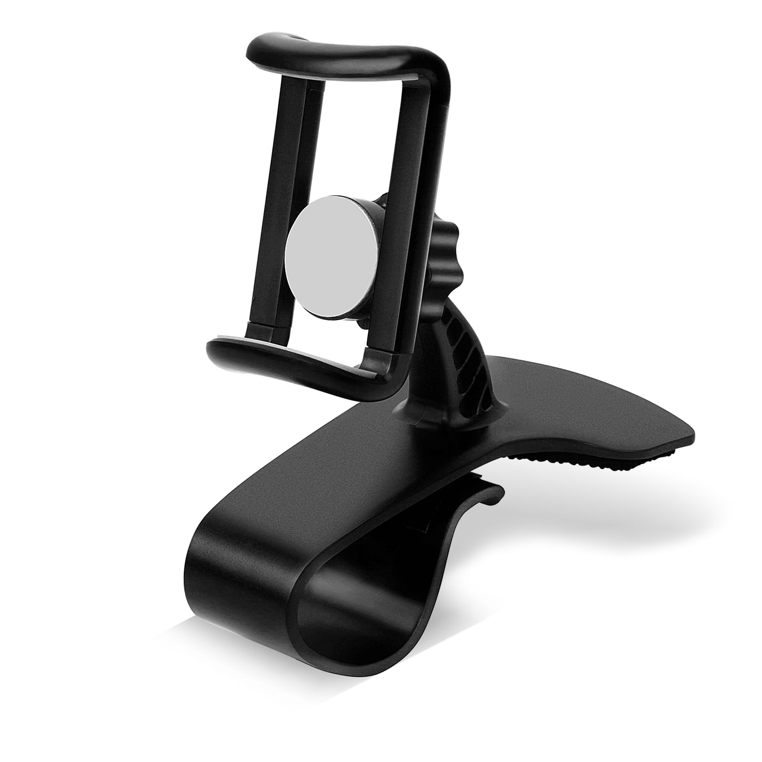 Car phone holder dashboard sun visor clip mount spring snaps stand 360 ...