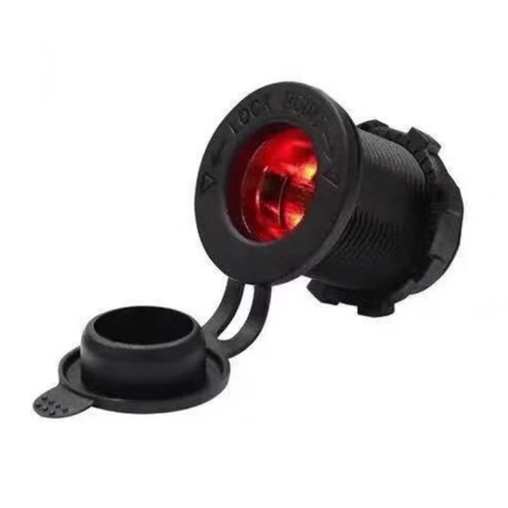 Car power socket Socket 12V 24V Adapte Multi Socket Red light - Walmart.com
