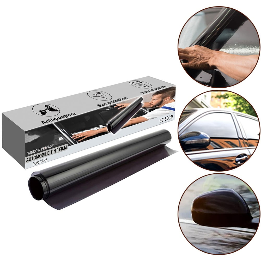 Car privacy Sun Visor Strip Tint Film Front Windshield Shade DIY Decal ...